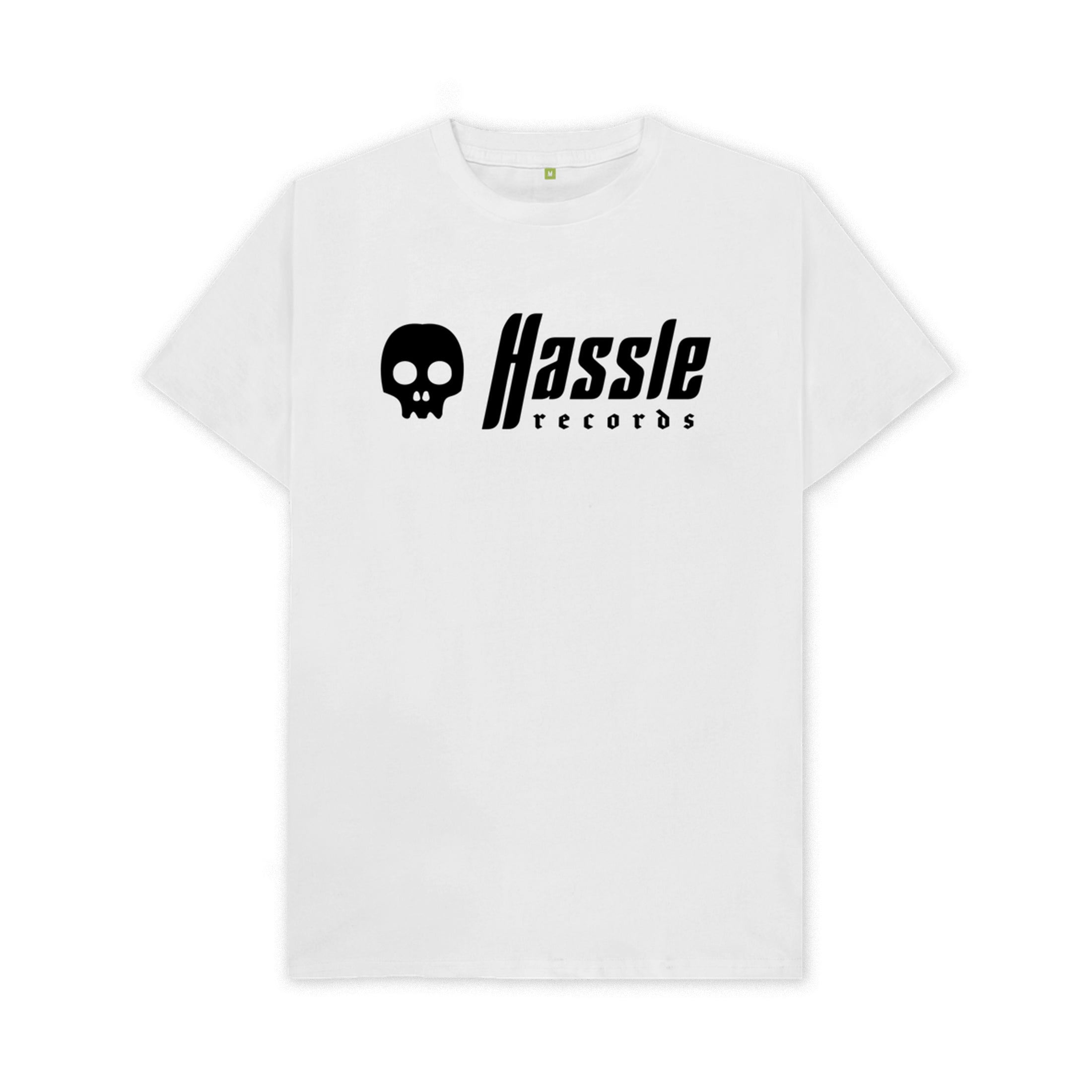 Hassle - 'Signature Logo' T-Shirt (Black Print) – Hassle Records
